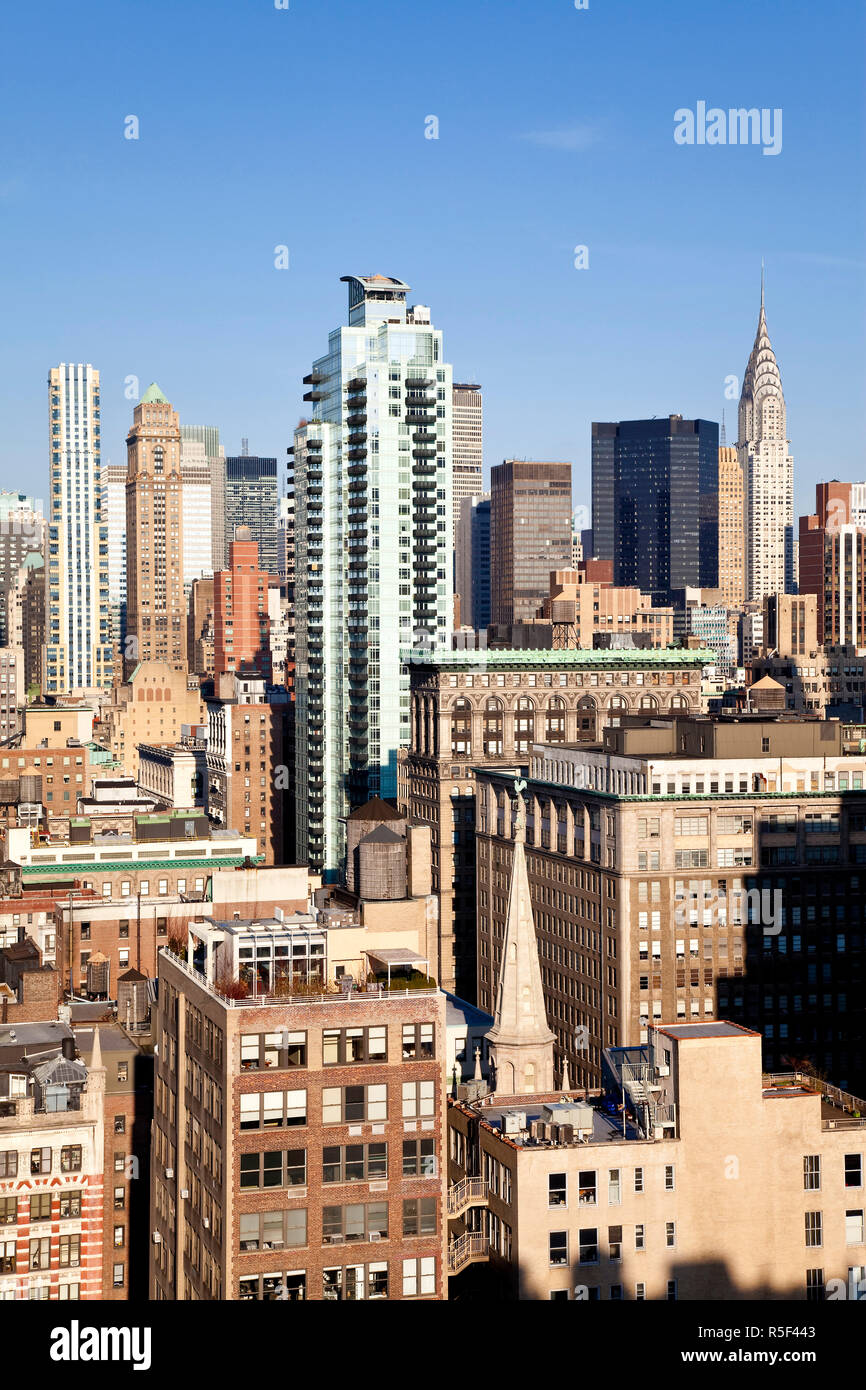 USA, New York City, Manhattan, Mid-Town Manhattan Stock Photo - Alamy