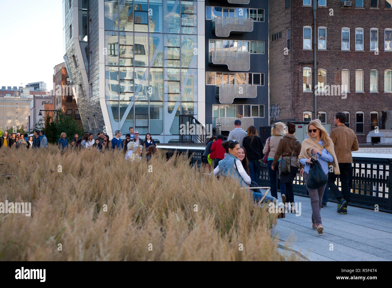 The High Line, Chelsea, Manhattan, New York City, USA Stock Photo - Alamy