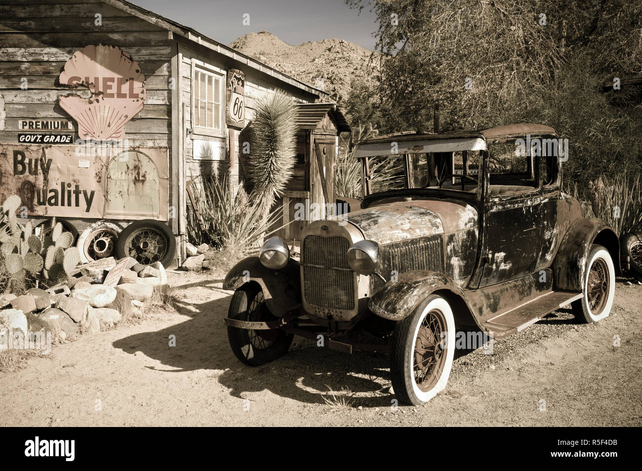 USA, Arizona, Route 66, Hackberry General Store Stock Photo - Alamy