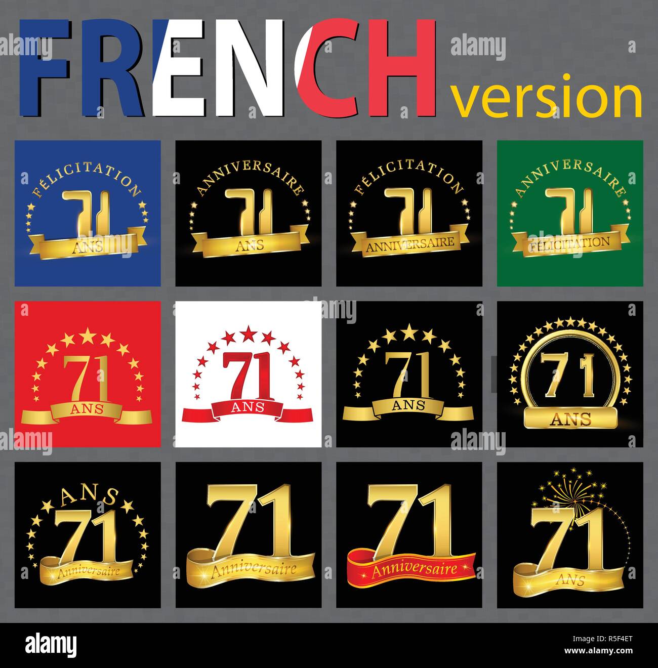 Number 71 Stock Vector Images - Alamy