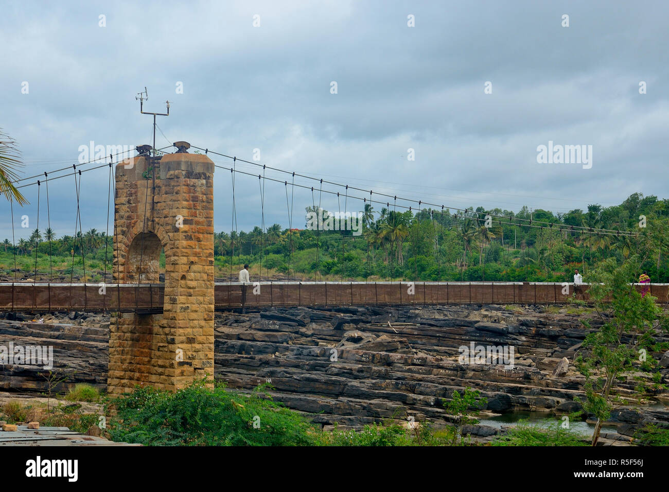 Gokak Falls, located on the Ghataprabha River, Belagavi district ...