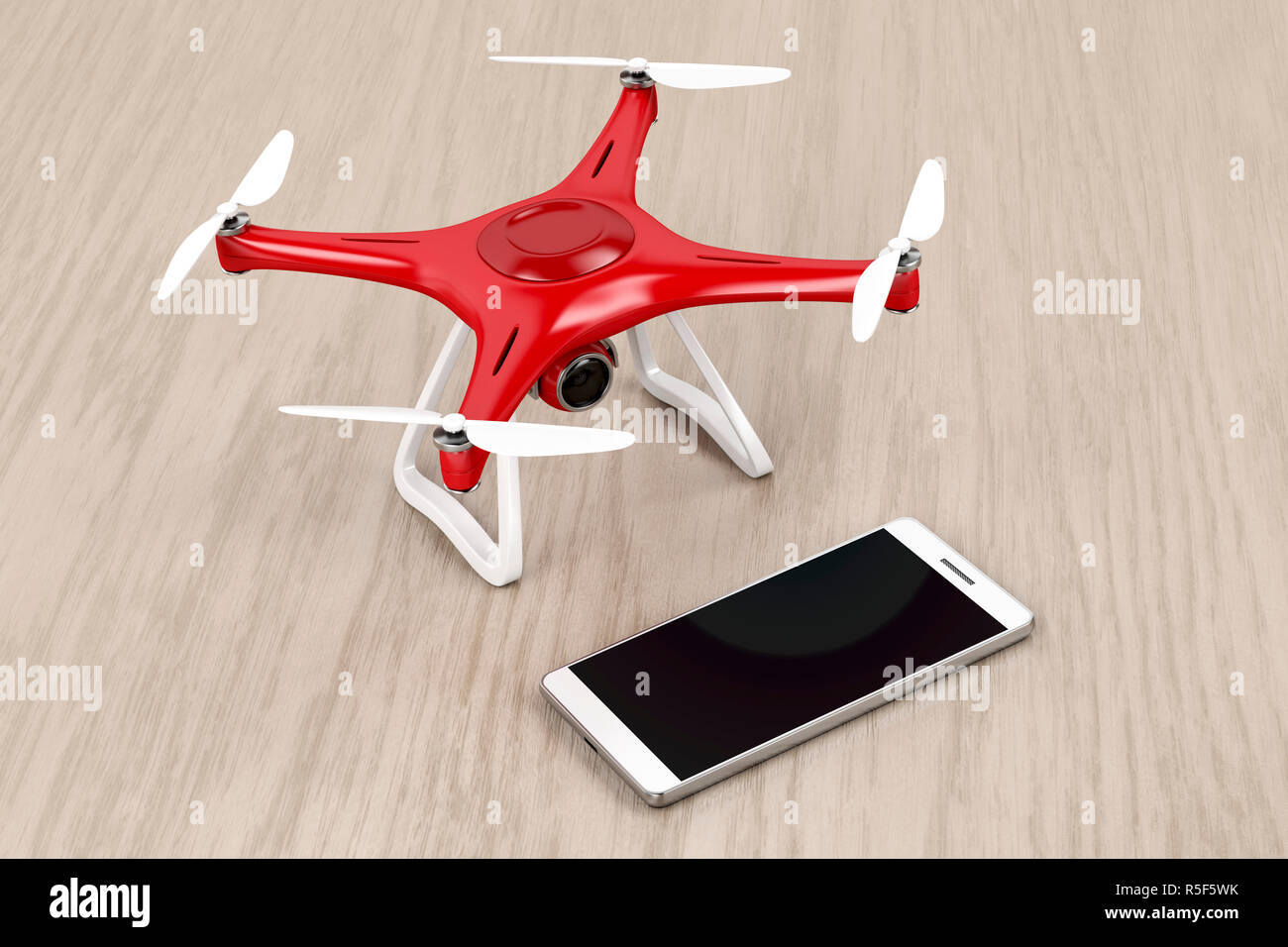 Drone and smartphone Stock Photo - Alamy