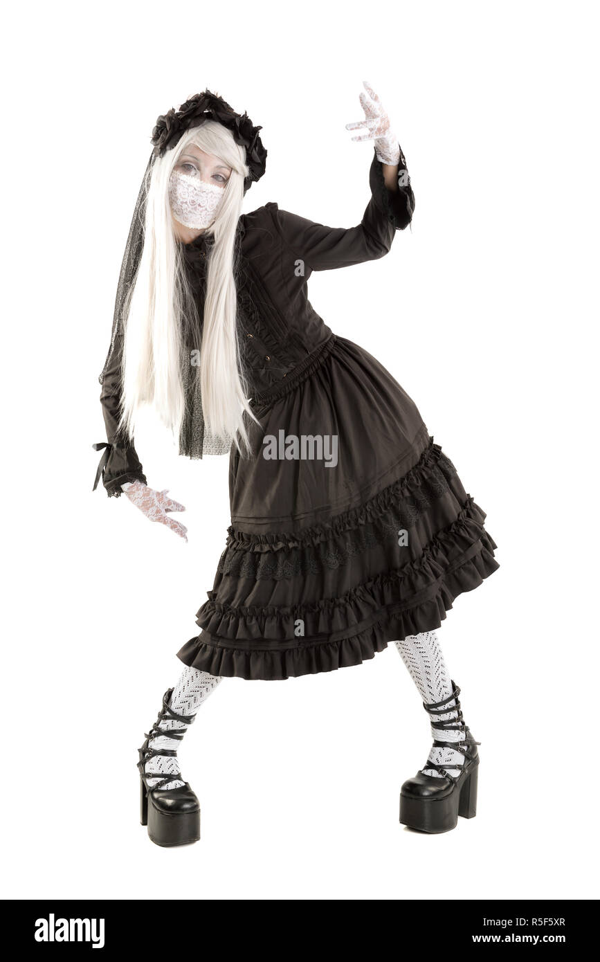 Victorian doll mourning hi-res stock photography and images - Alamy