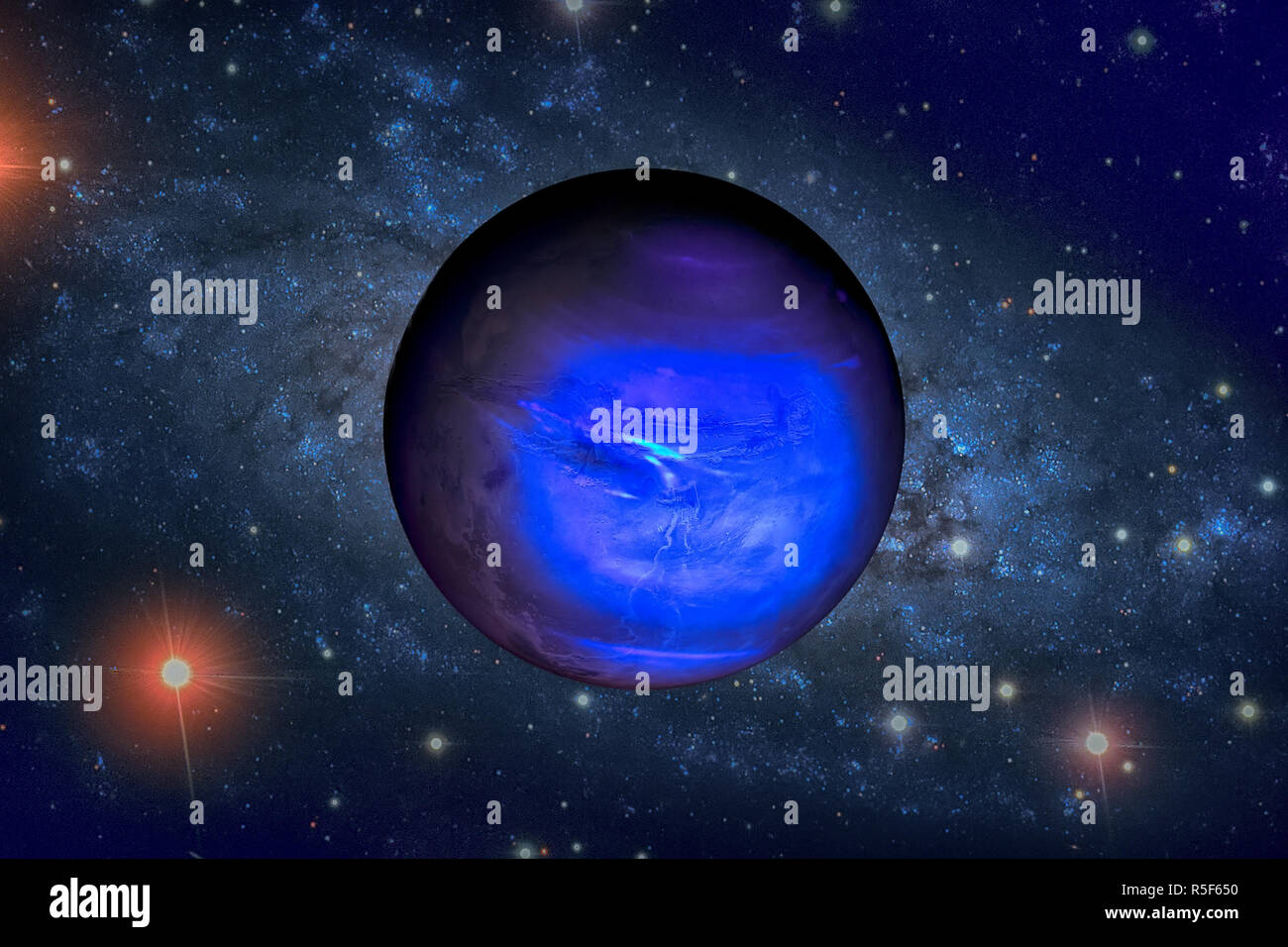 Eighth Solar System Planet High Resolution Stock Photography and Images ...