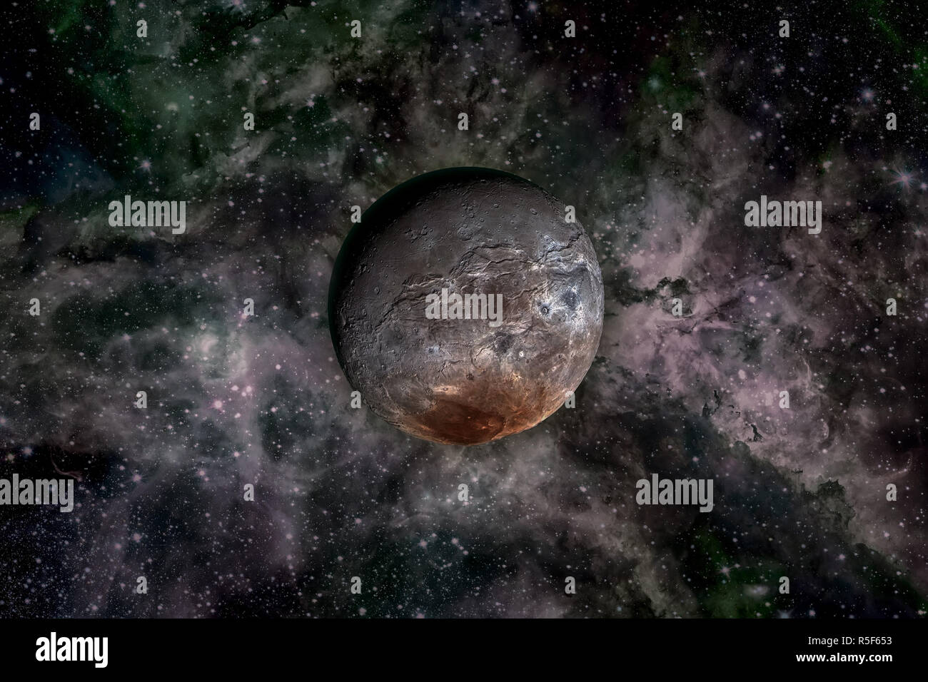 Pluto landscape hi-res stock photography and images - Alamy