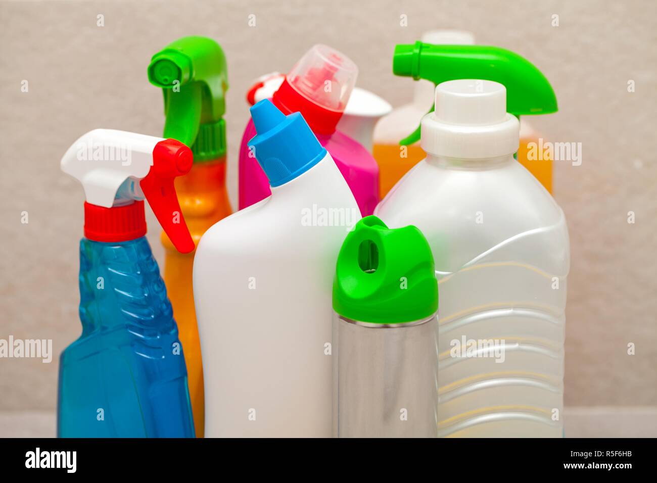 Bottles clean water sink hi-res stock photography and images - Alamy