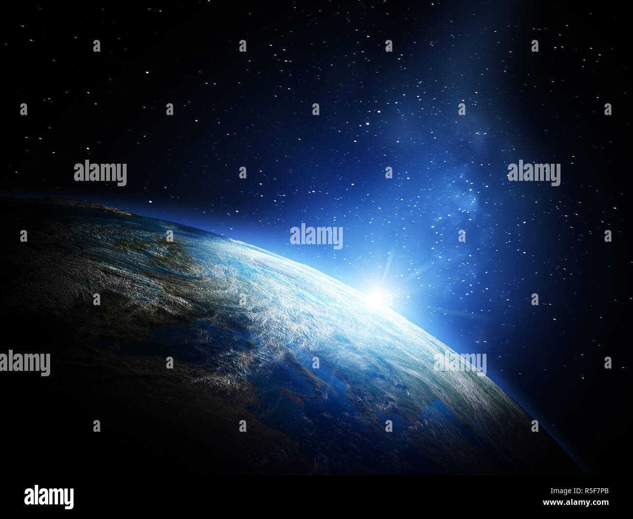 Planet from space Stock Photo - Alamy