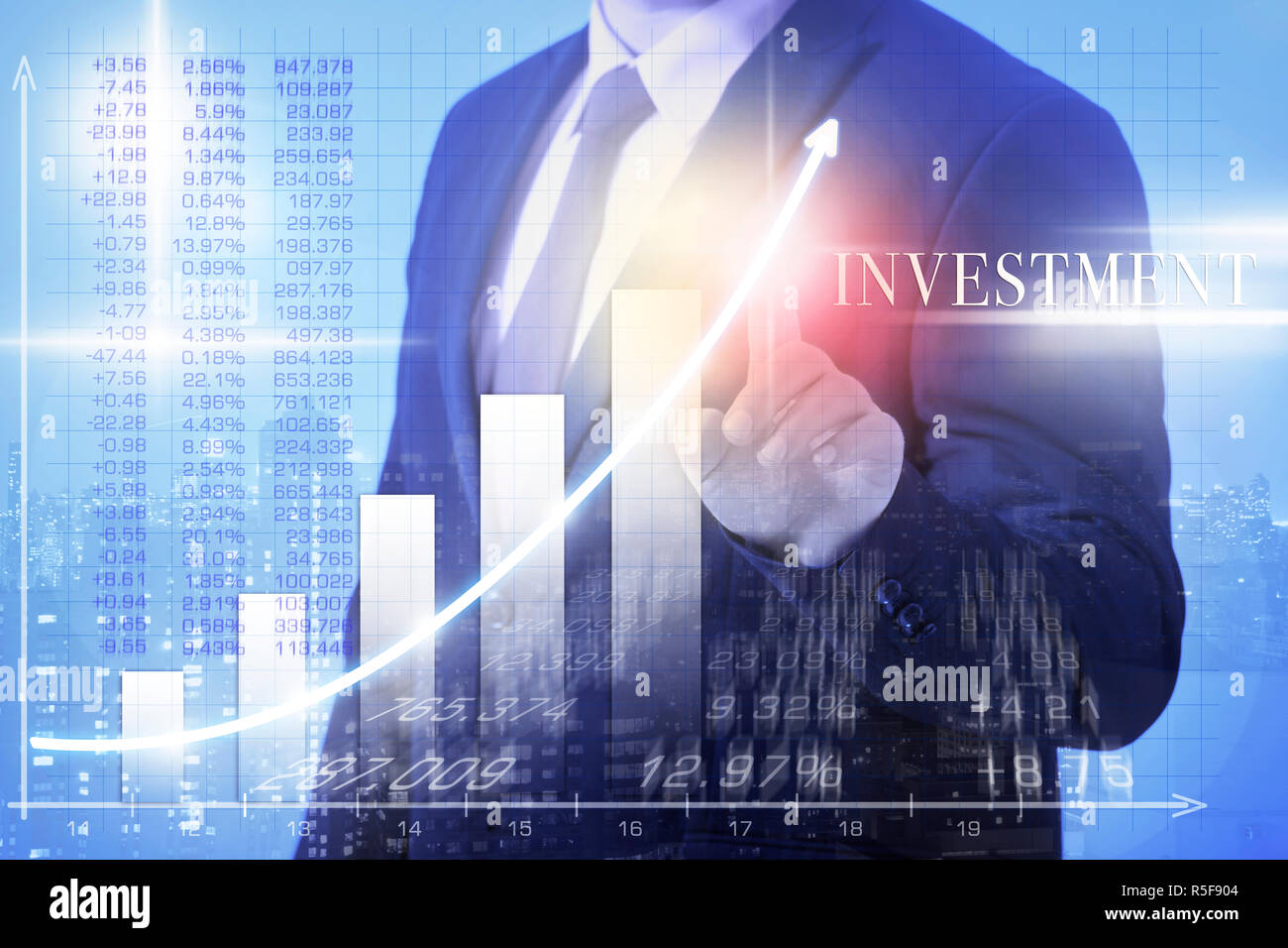 business man investment Stock Photo - Alamy