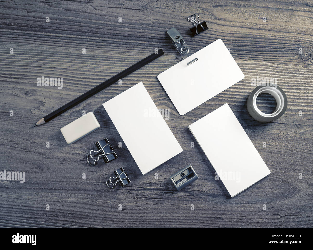 Blank branding template Stock Photo - Alamy