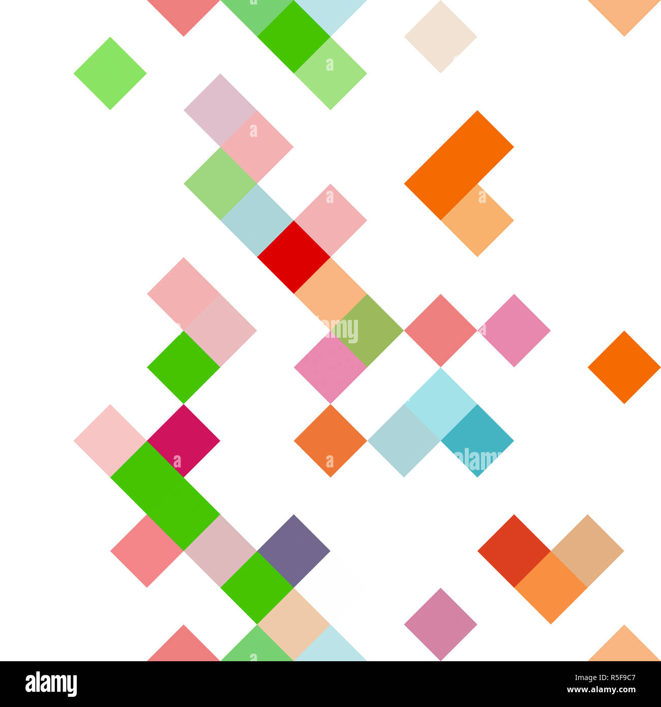 Seamless Pixel Background Stock Photo - Alamy