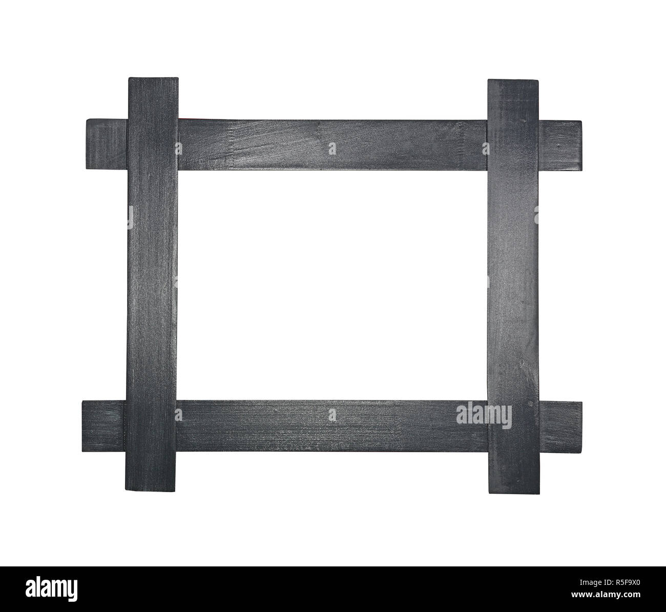 Modern gray wooden picture or photo frame Stock Photo - Alamy