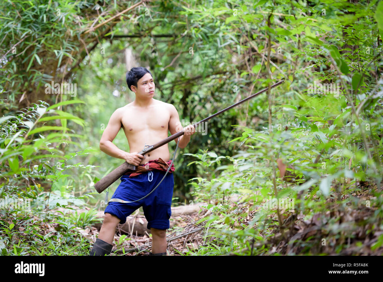 Farmer with shotgun hi-res stock photography and images - Alamy