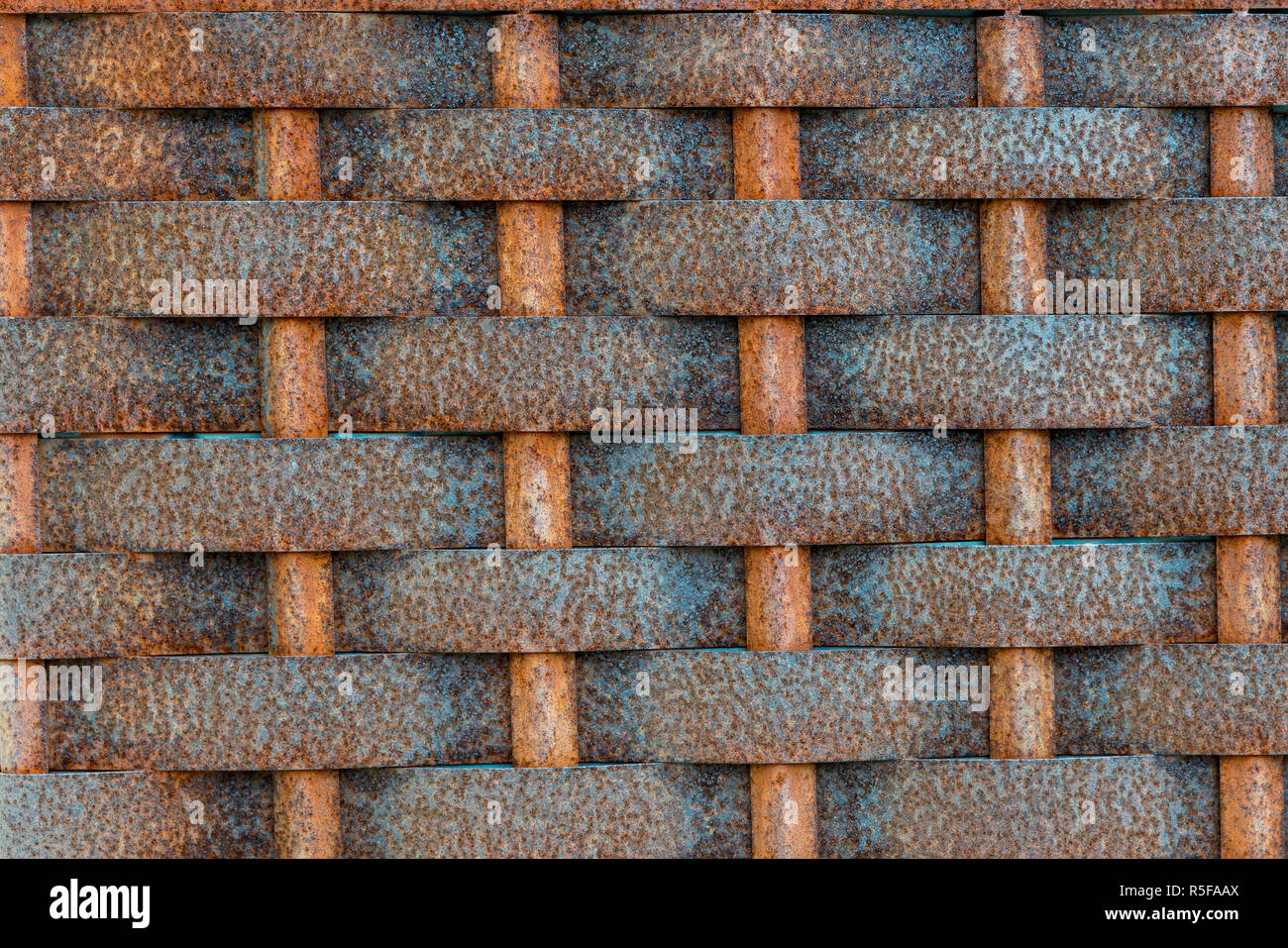 interlaced metal background Stock Photo - Alamy