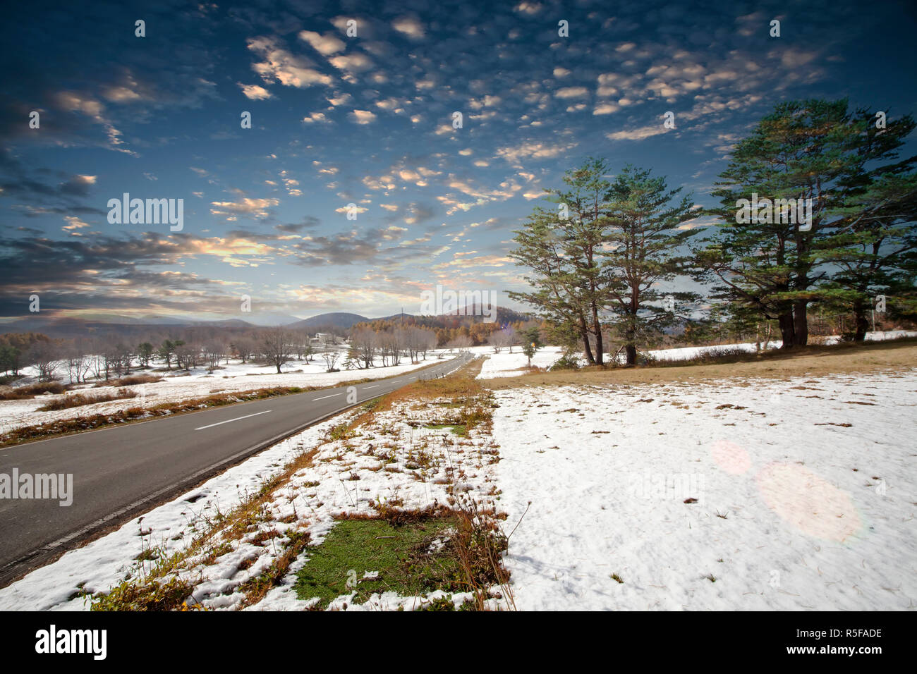 aomori prefecture, Tohoku region, Japan with nice background Stock ...