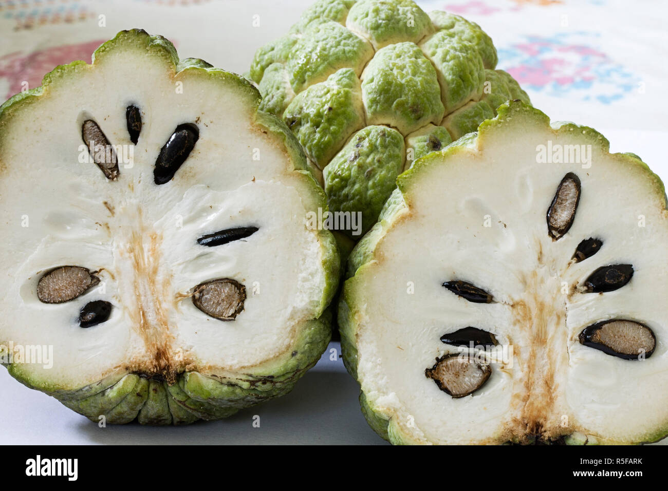 Ripe custard apple sugar hi-res stock photography and images - Alamy
