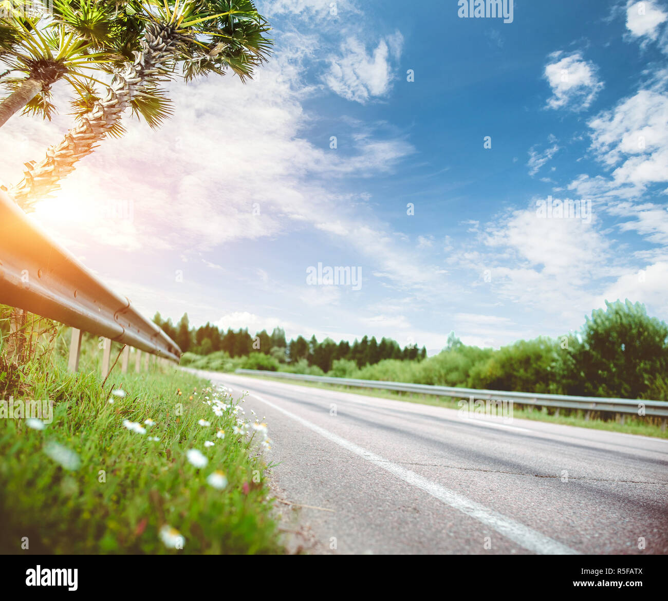 Road way forward direction Stock Photo - Alamy