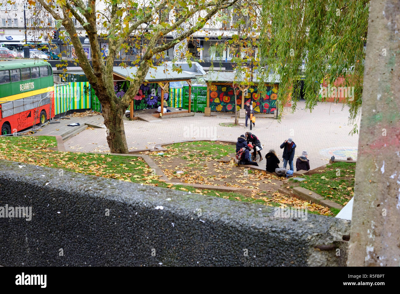 Stokes croft the hip and alternative suburb of Bristol, England UK The ...