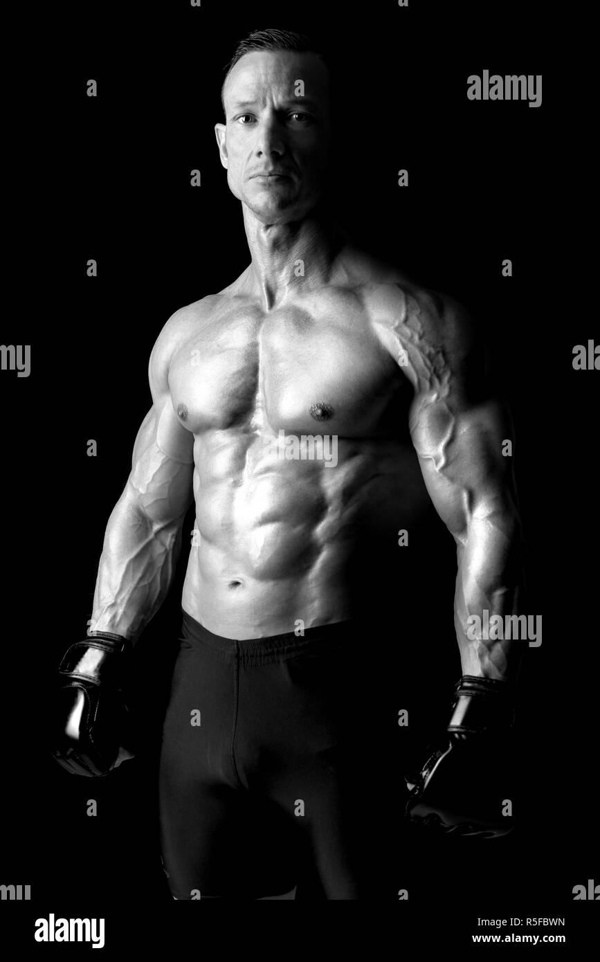 Sinewy man Black and White Stock Photos & Images - Alamy