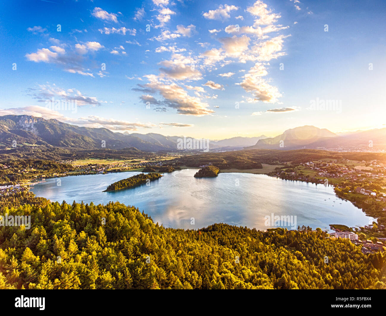faaker see in carinthia,austria Stock Photo - Alamy
