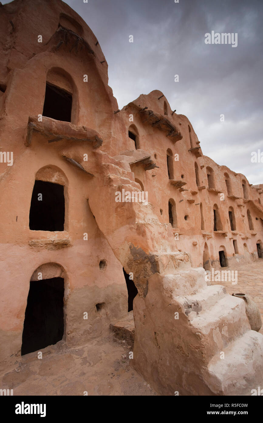 Ruins of ancient grain storage ksar building hi-res stock photography ...