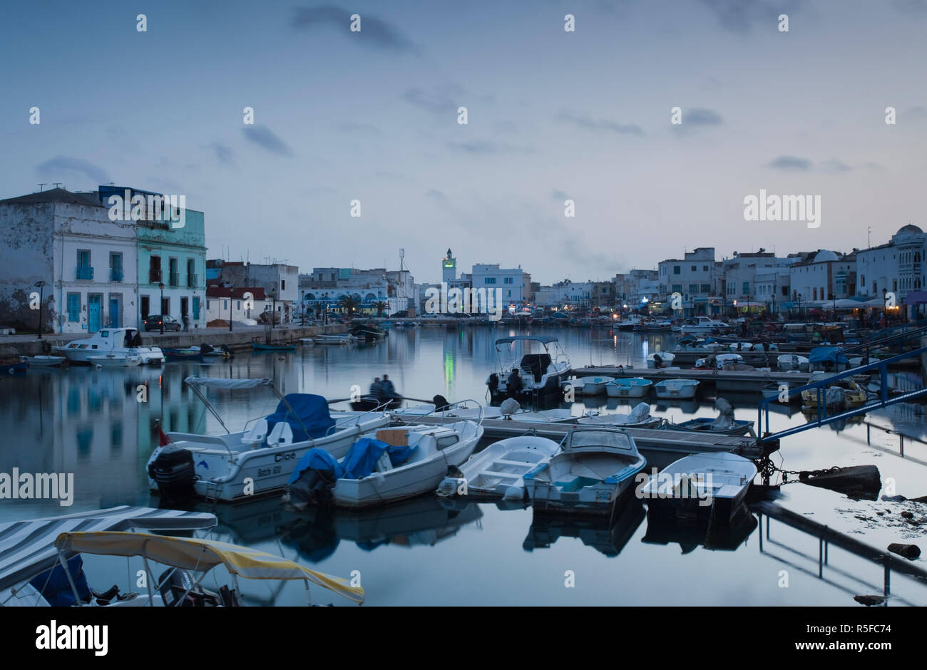 Tunisia, Northern Tunisia, Bizerte, Old Port Stock Photo - Alamy