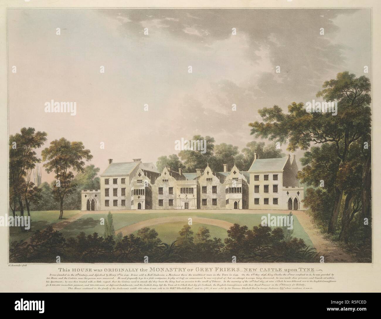 Grey abbey monastry hi-res stock photography and images - Alamy