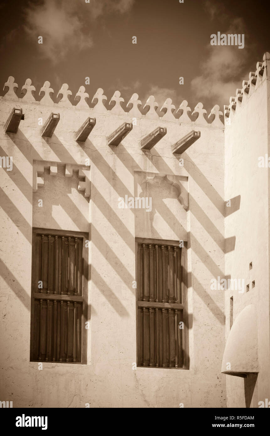 United Arab Emirates, Sharjah, Al-Hisn Fort Stock Photo - Alamy