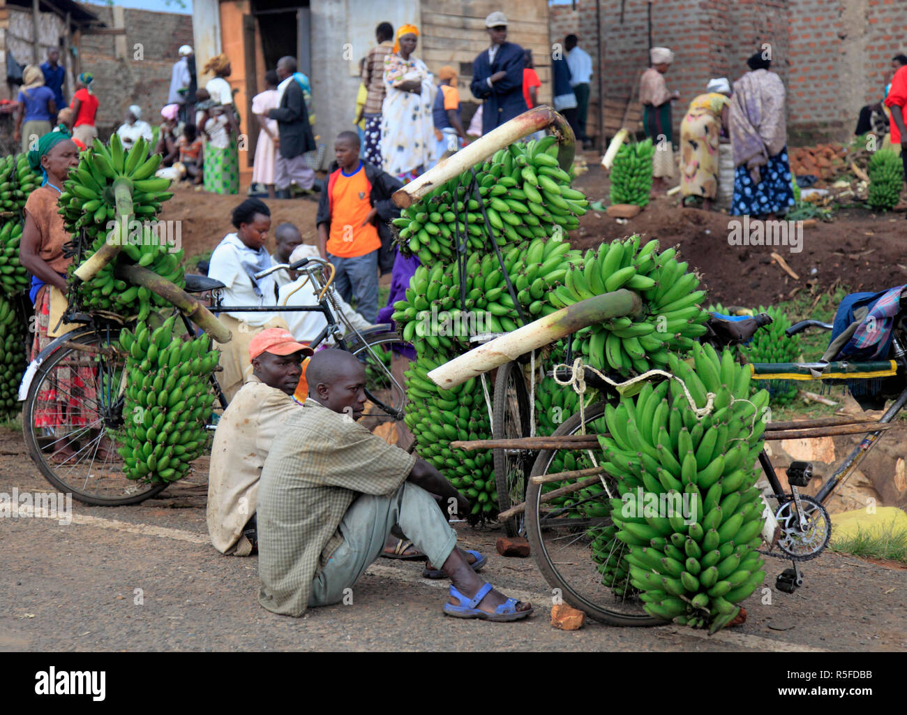 Village market, Uganda, East Africa Stock Photo - Alamy