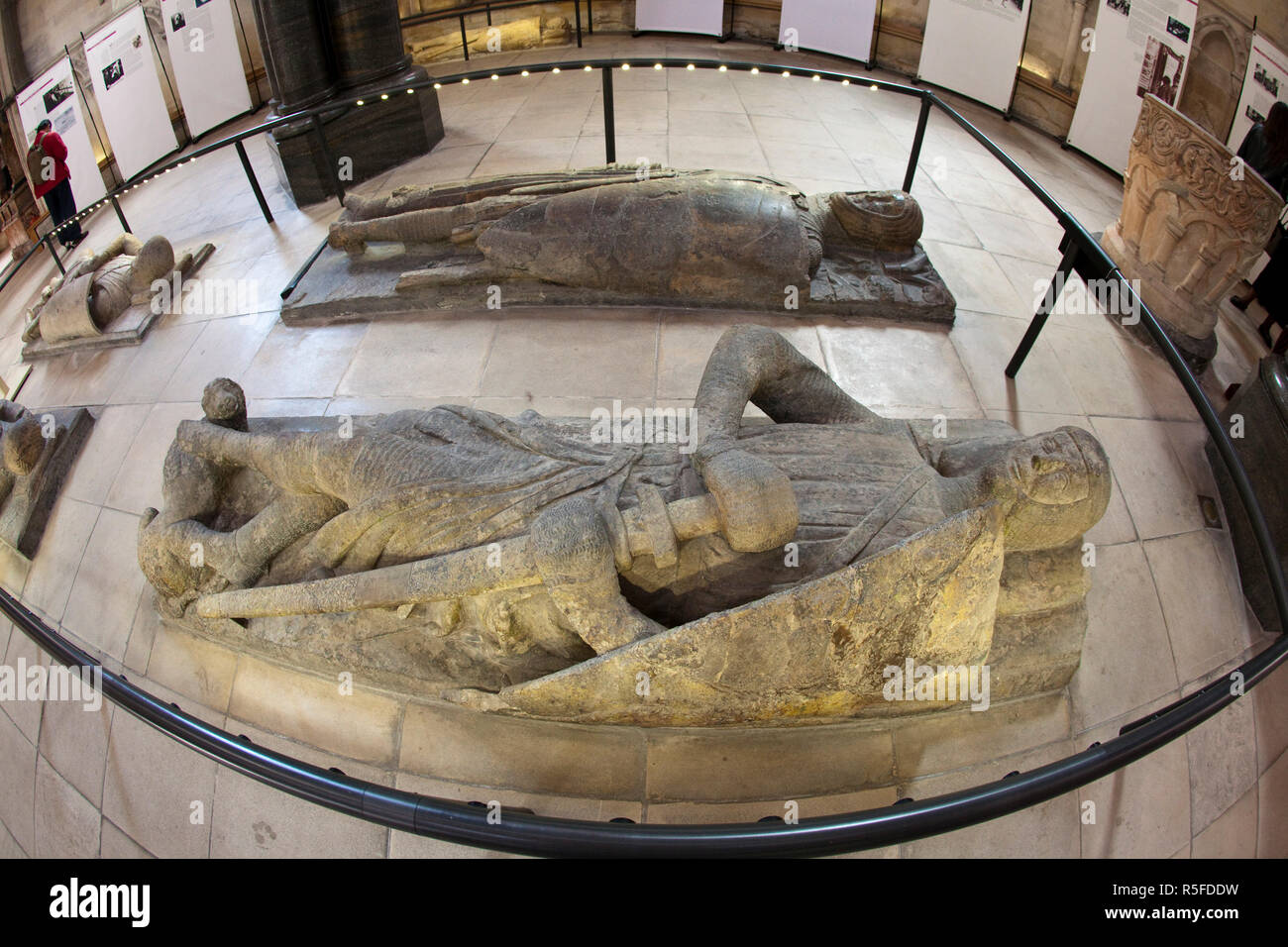 Temple Church (built by the Knights Templar), London, England Stock ...