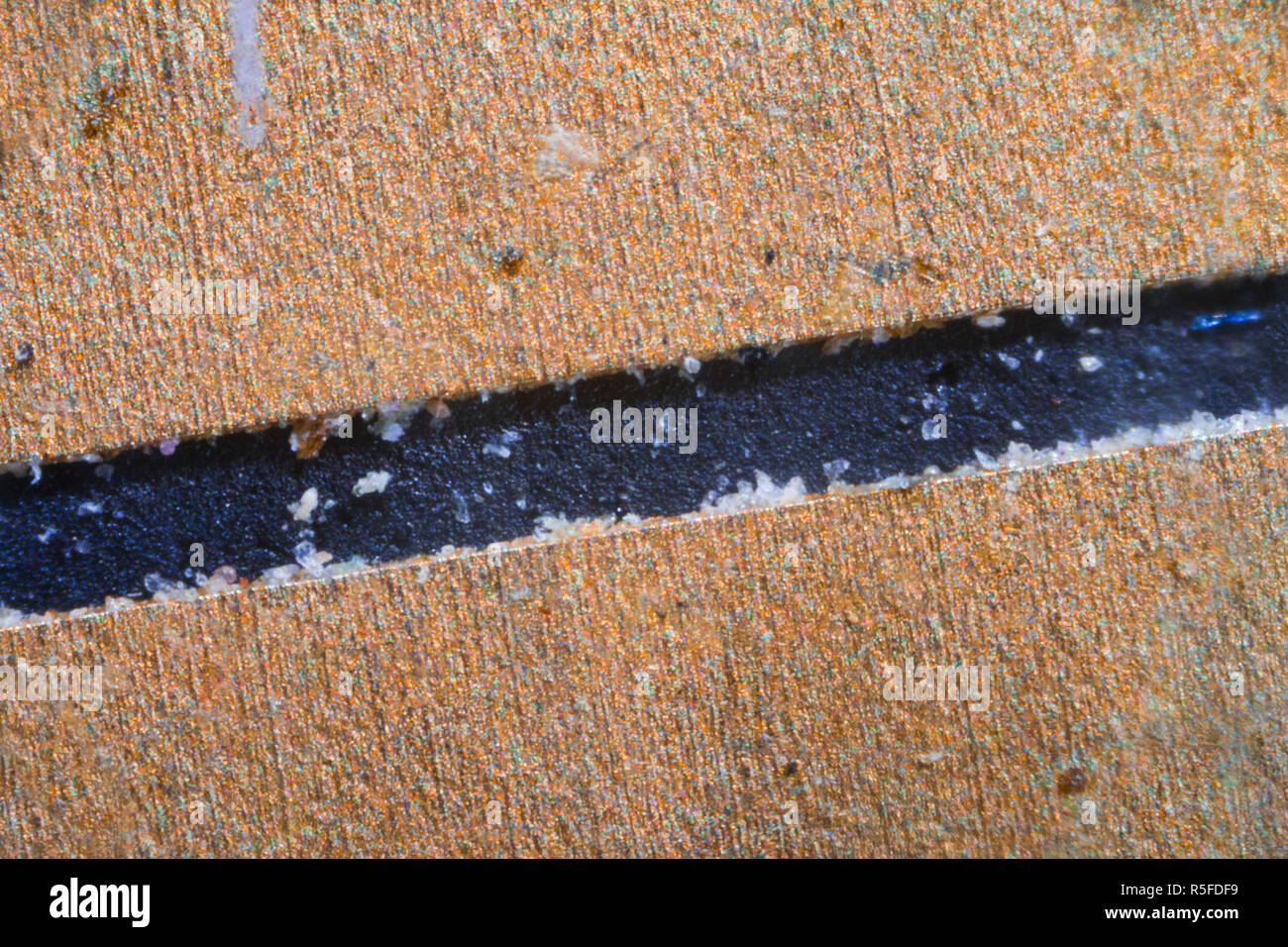 NFC chip under the microscope Stock Photo - Alamy