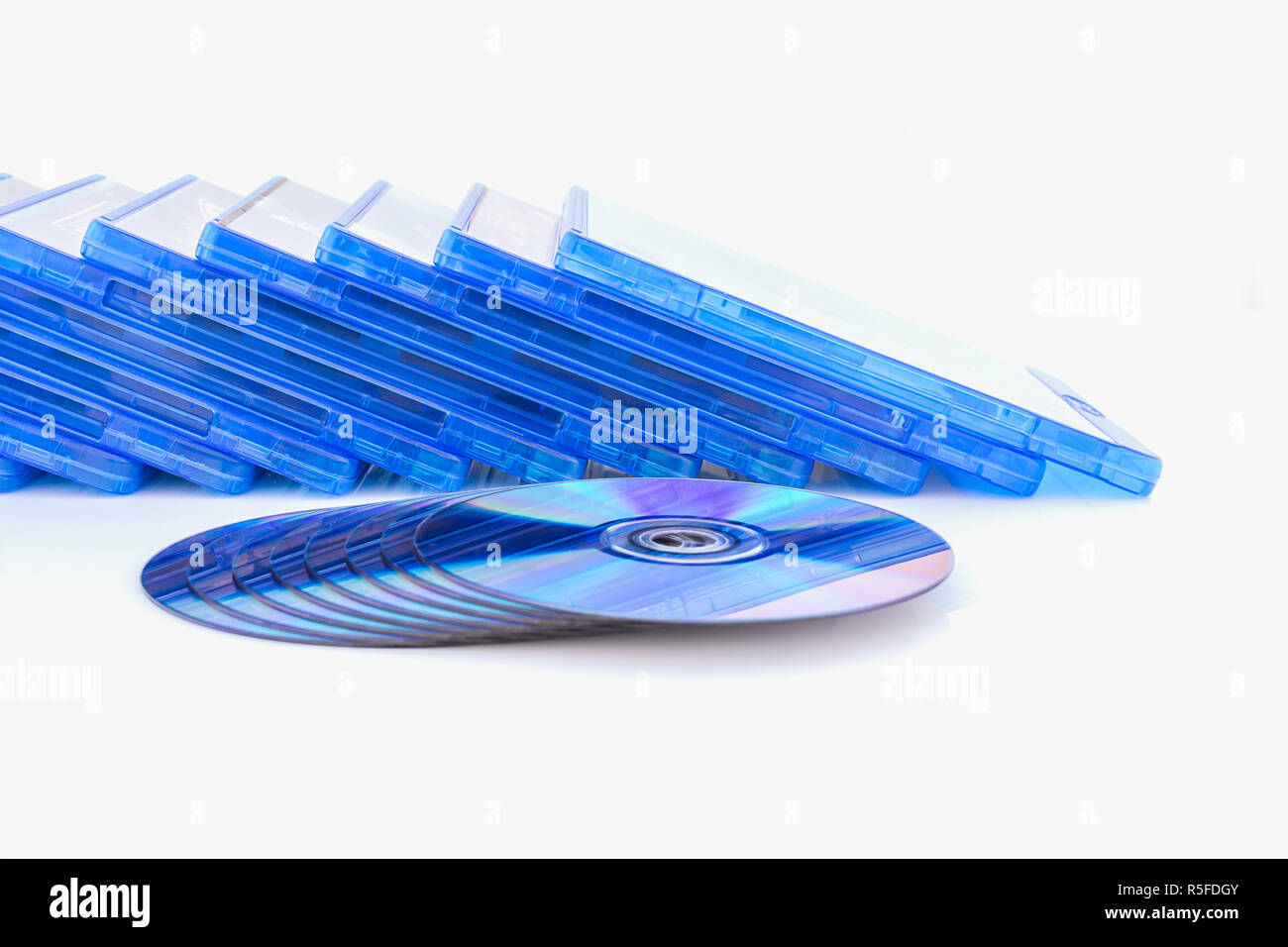 DVD box with disc Stock Photo - Alamy