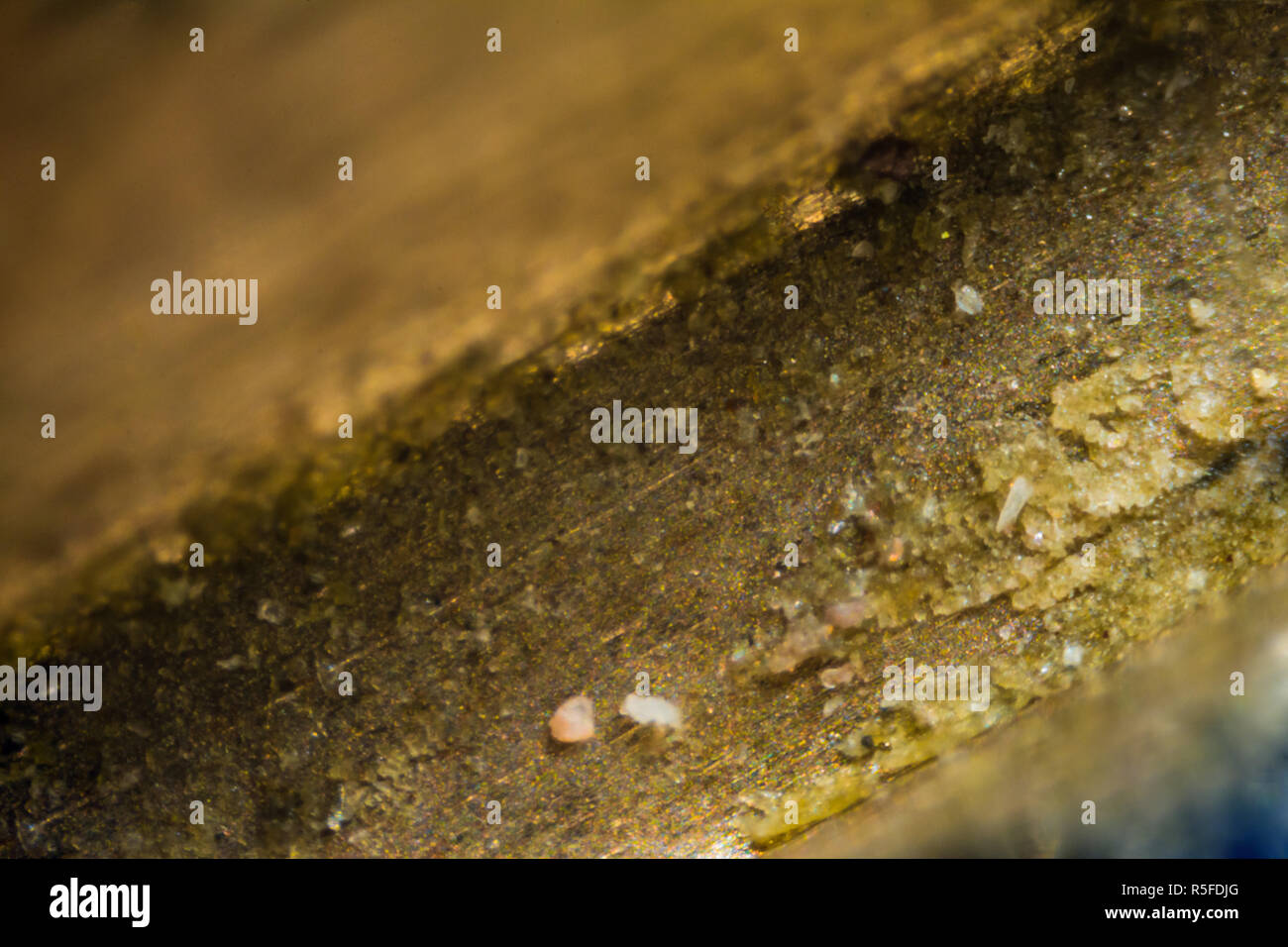 Metal key surface under the microscope Stock Photo - Alamy