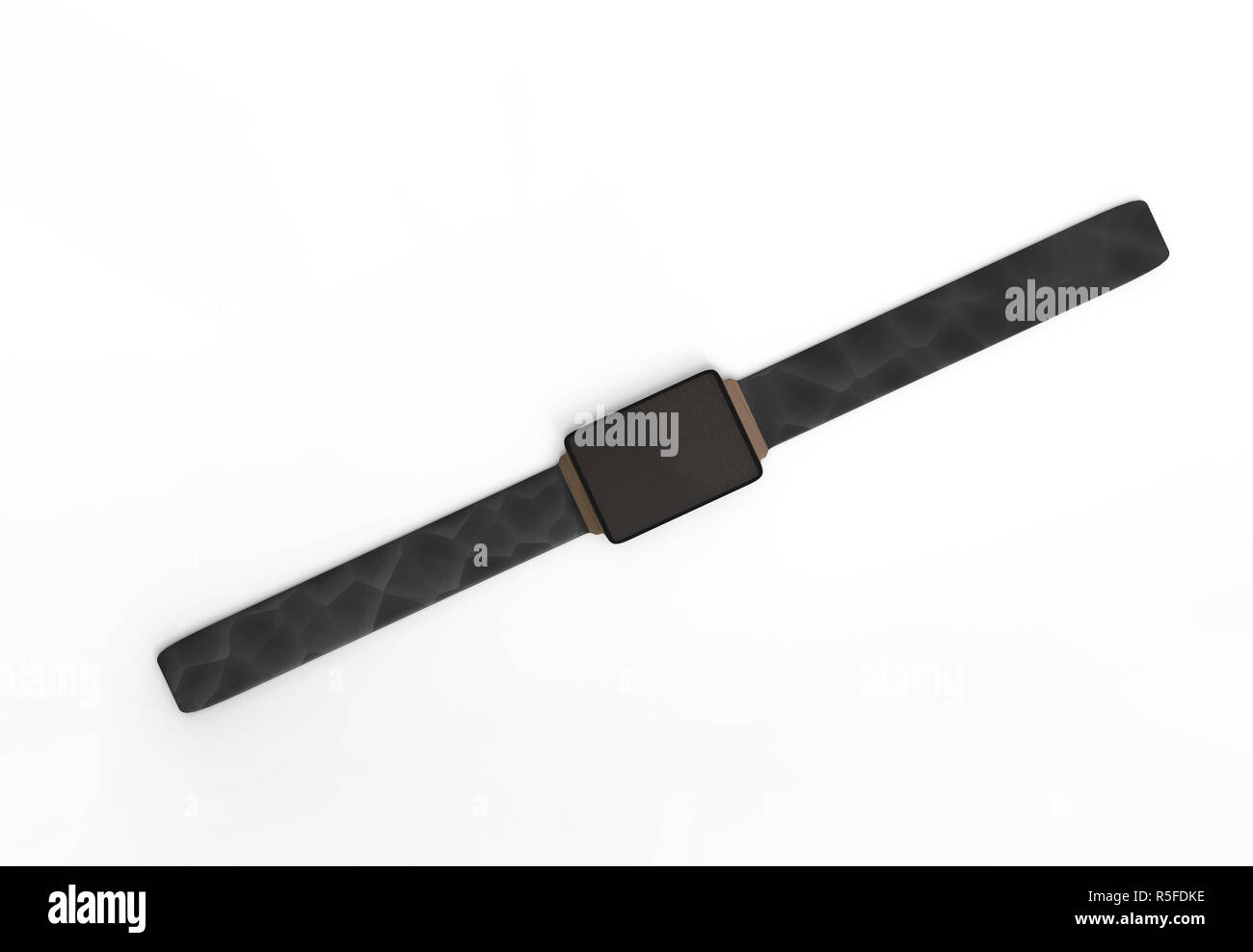 3d rendering of black smart swatch face with white background color ... 3d rendering of black smart swatch face with white background color ...