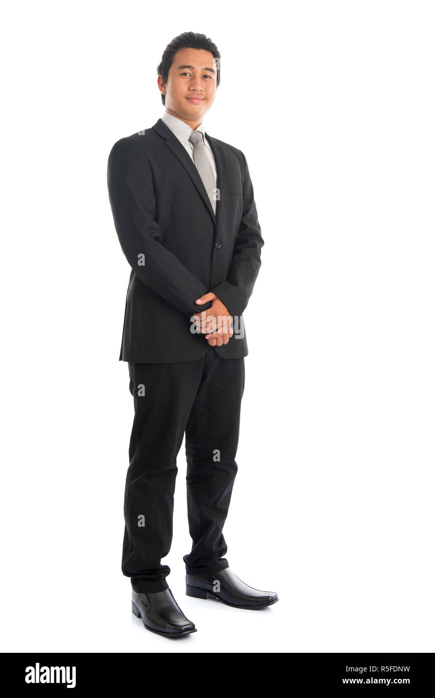 Full body Asian businessman portrait Stock Photo - Alamy