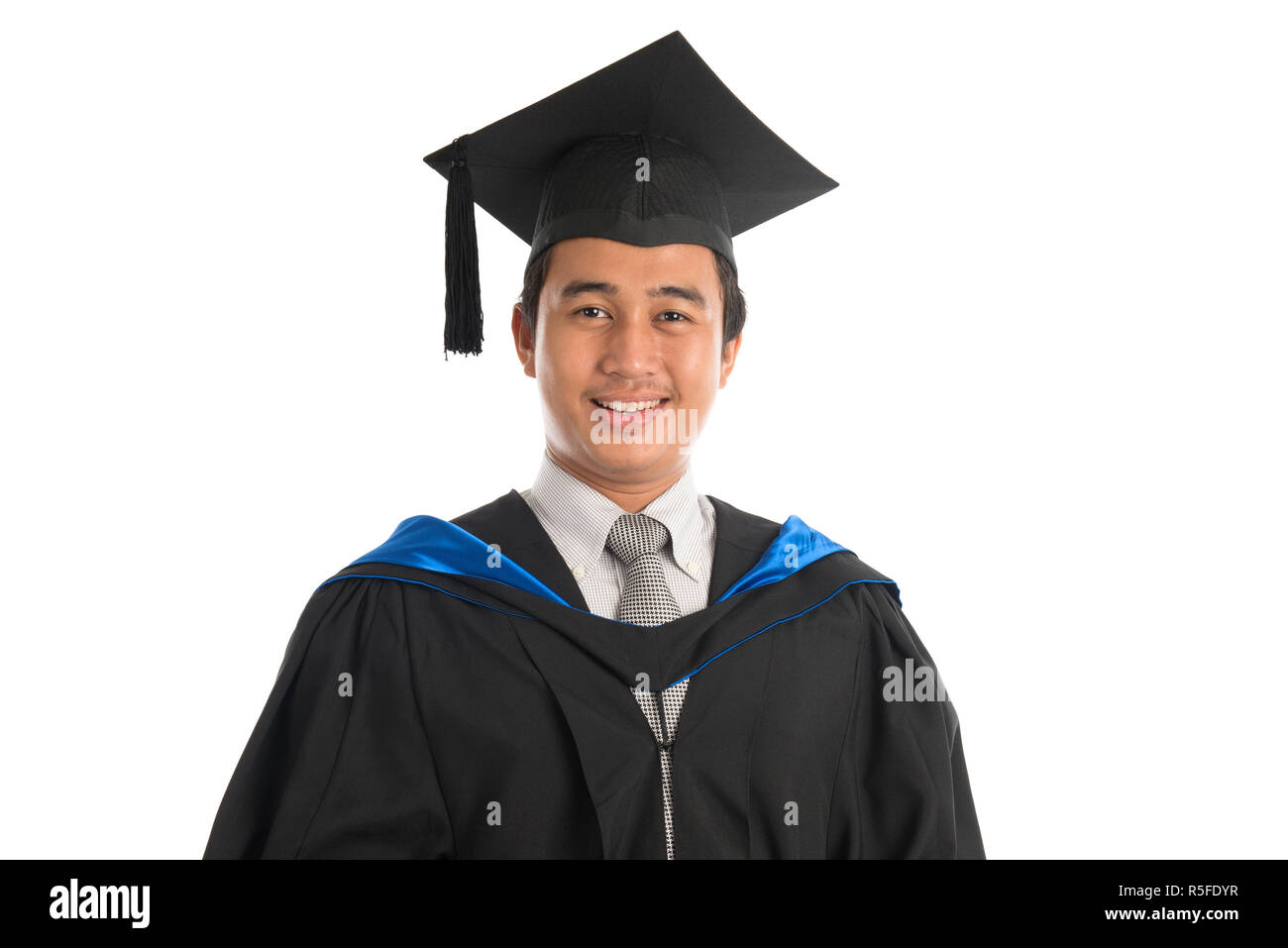 University student graduation portrait Stock Photo - Alamy