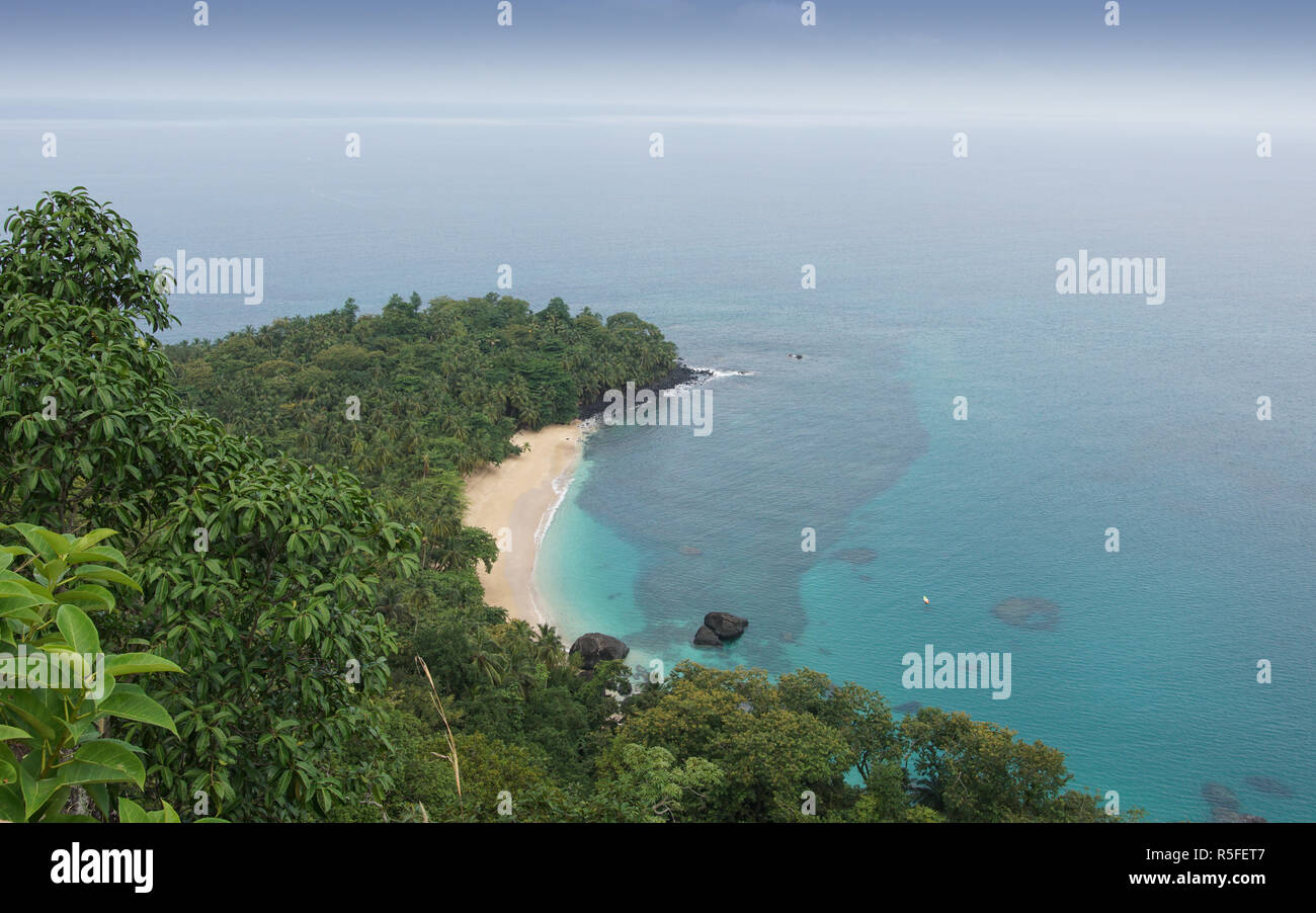 Banana beach principe hi-res stock photography and images - Alamy