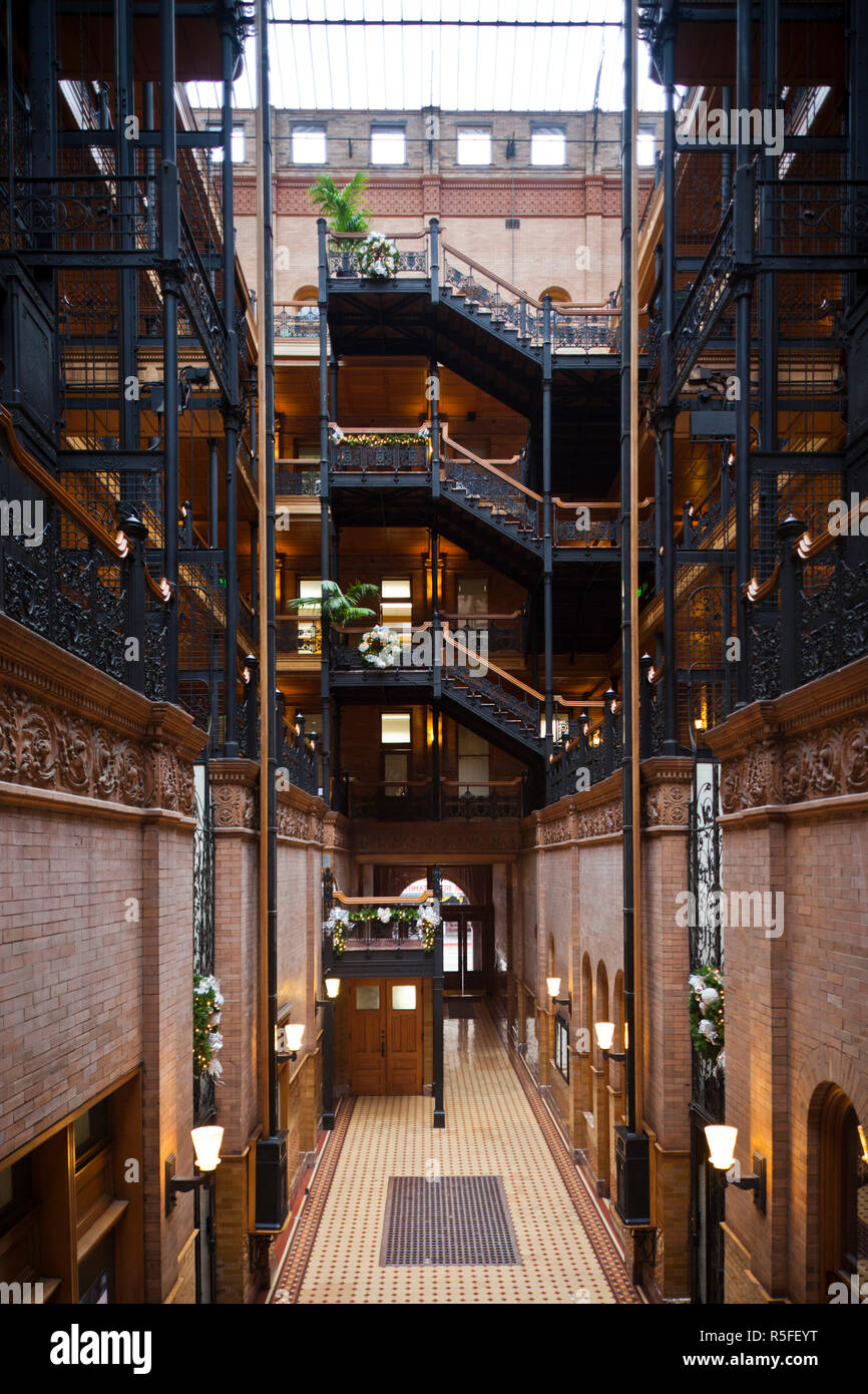 USA, California, Southern California, Los Angeles, interior of the ...