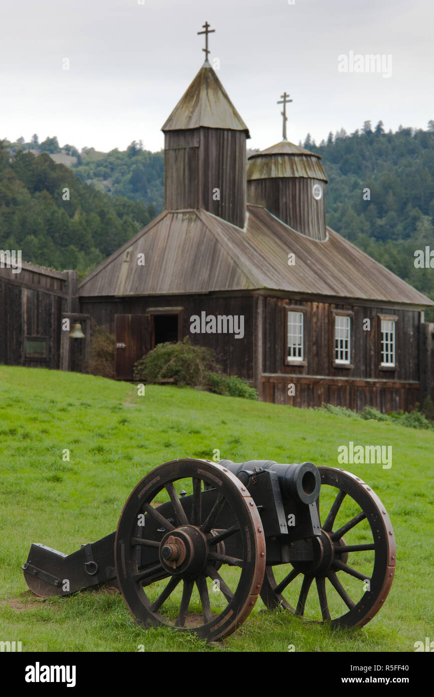 USA, California, Northern California, North Coast, Fort Ross, Fort Ross ...