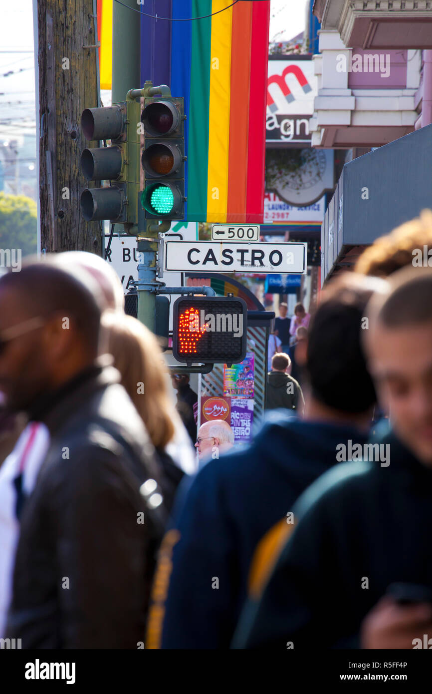 Castro street hi-res stock photography and images - Alamy
