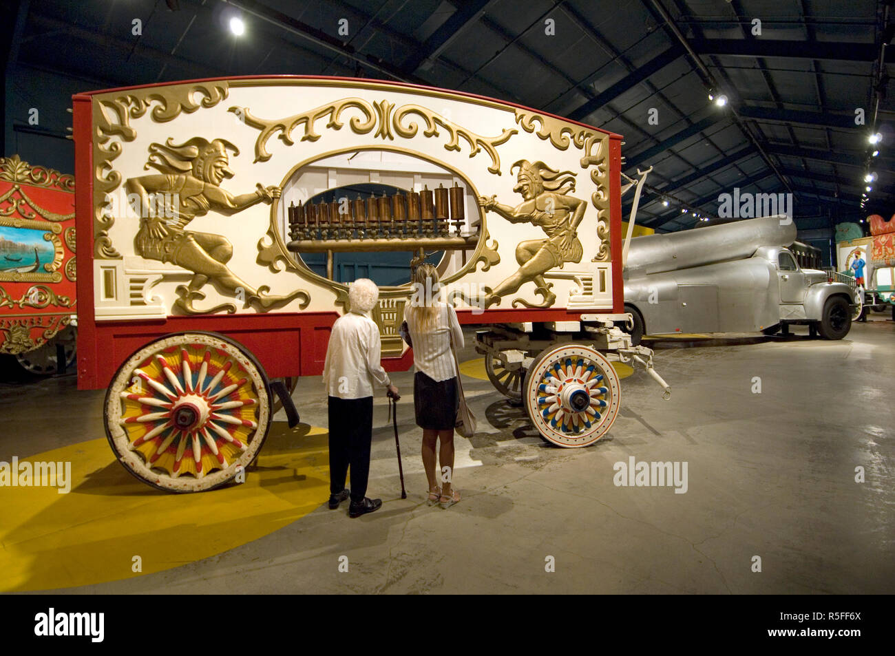 USA, Florida, Sarasota, Ringling Museum of the American Circus ...