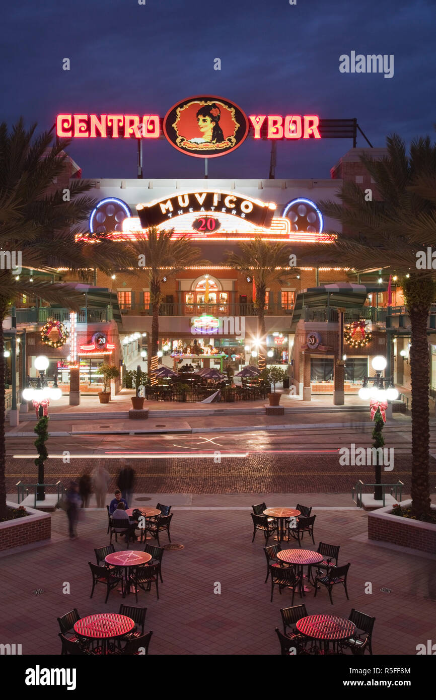 USA, Florida, Tampa, Ybor City, Cuban Heritage Area, Centro Ybor Stock ...