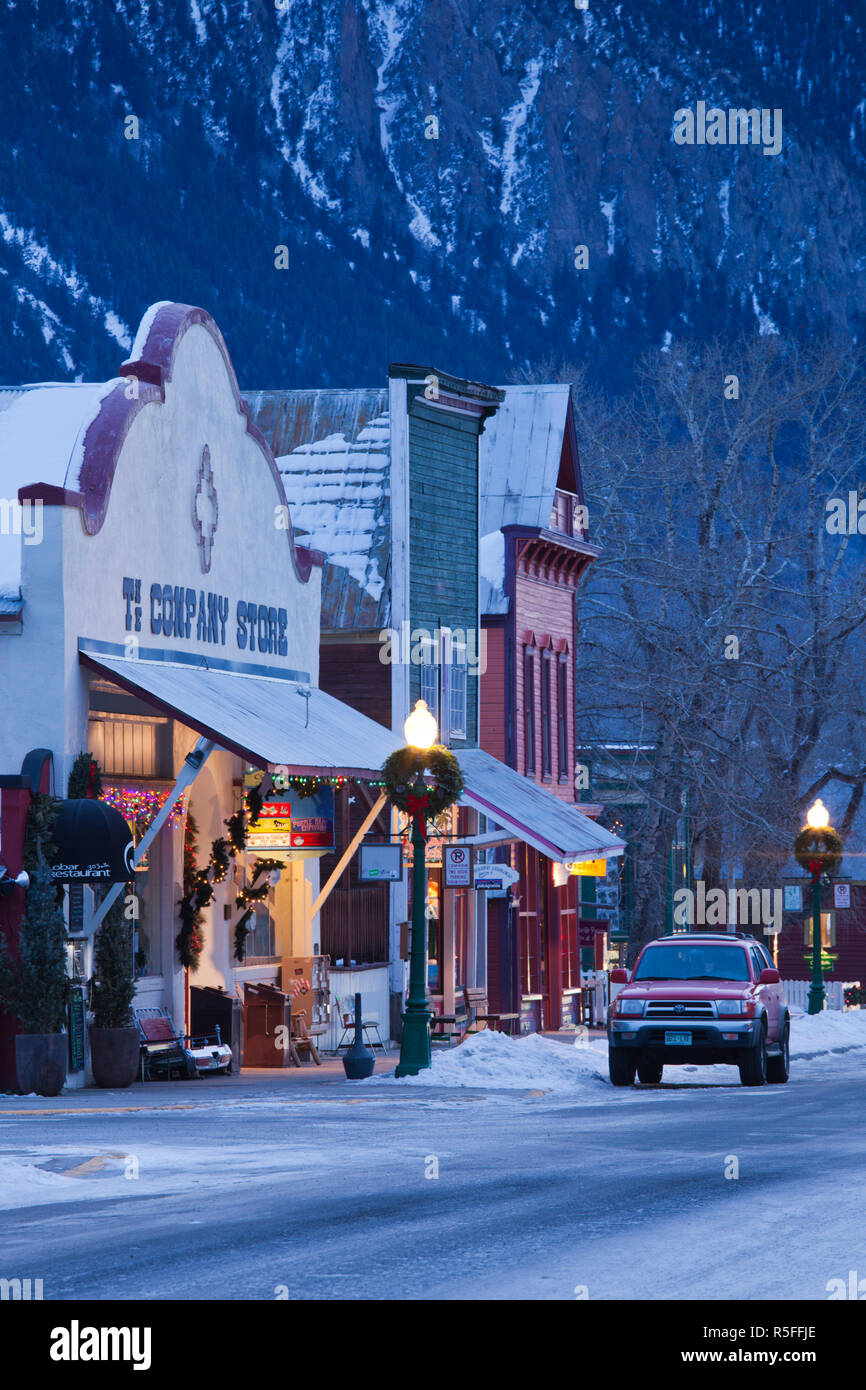 Usa colorado crested butte historic hi-res stock photography and images ...