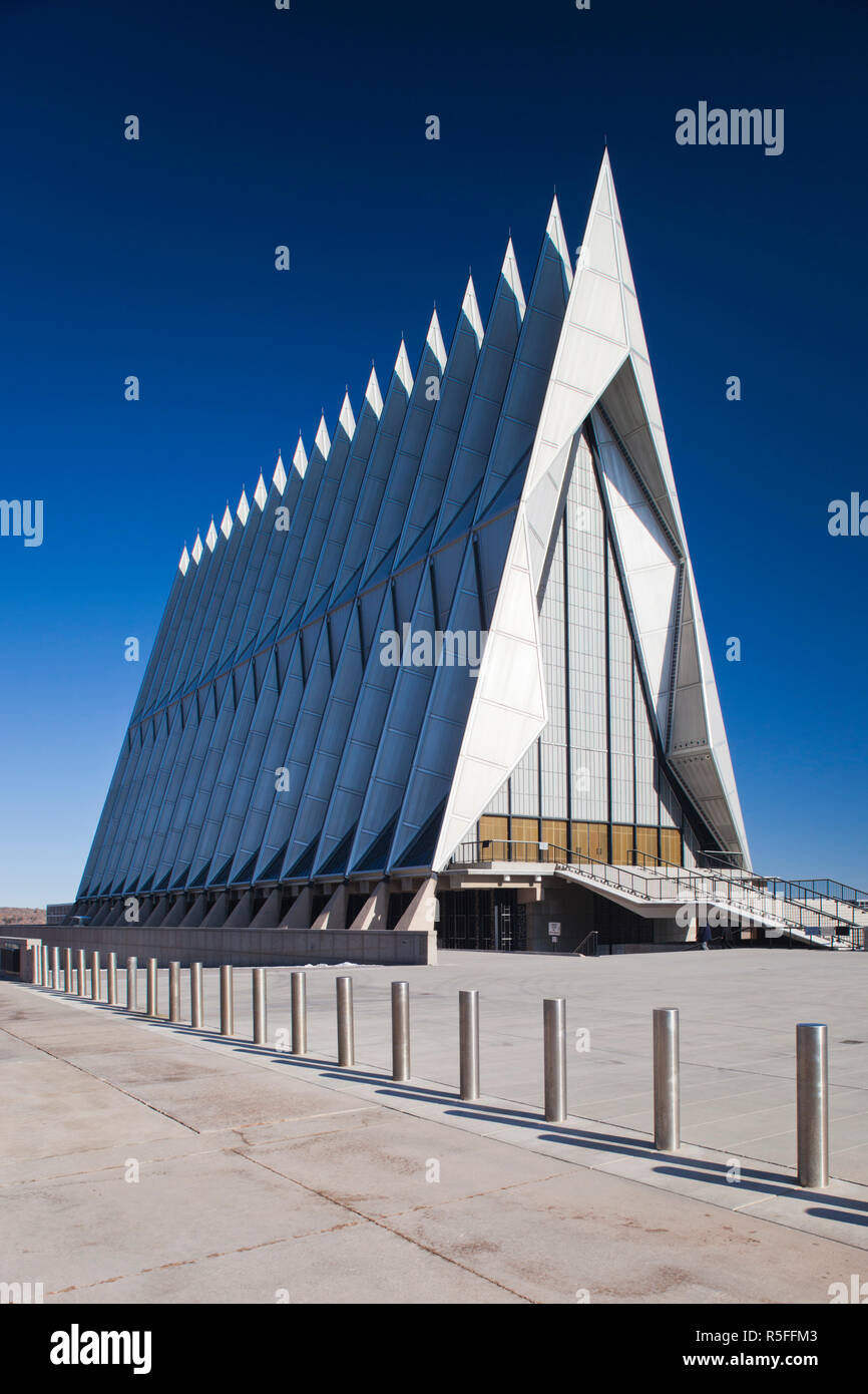USA, Colorado, Colorado Springs, United States Air Force Academy, Cadet ...