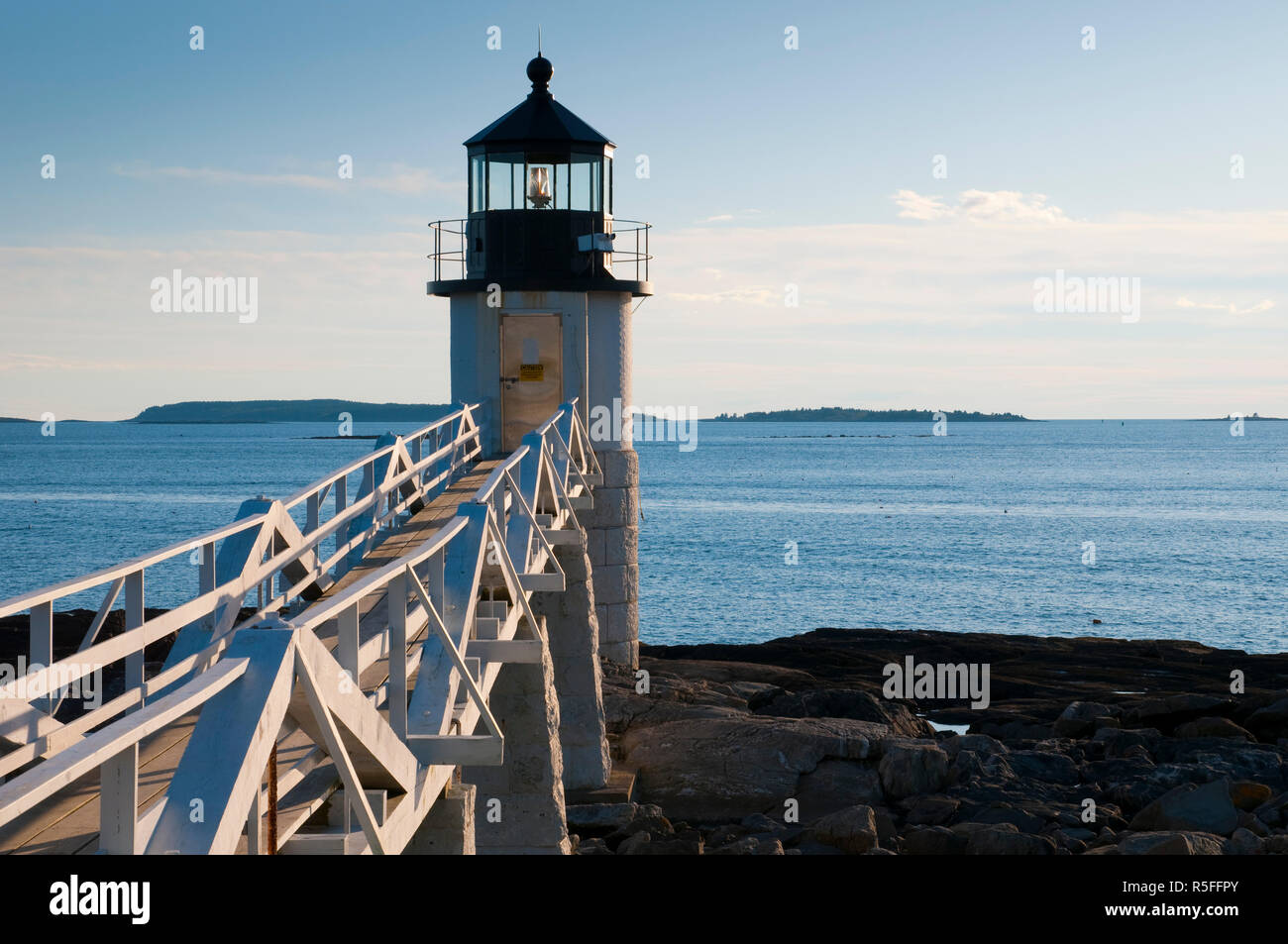 USA, Maine, Port Clyde, Marshall Point Lighthouse Stock Photo - Alamy