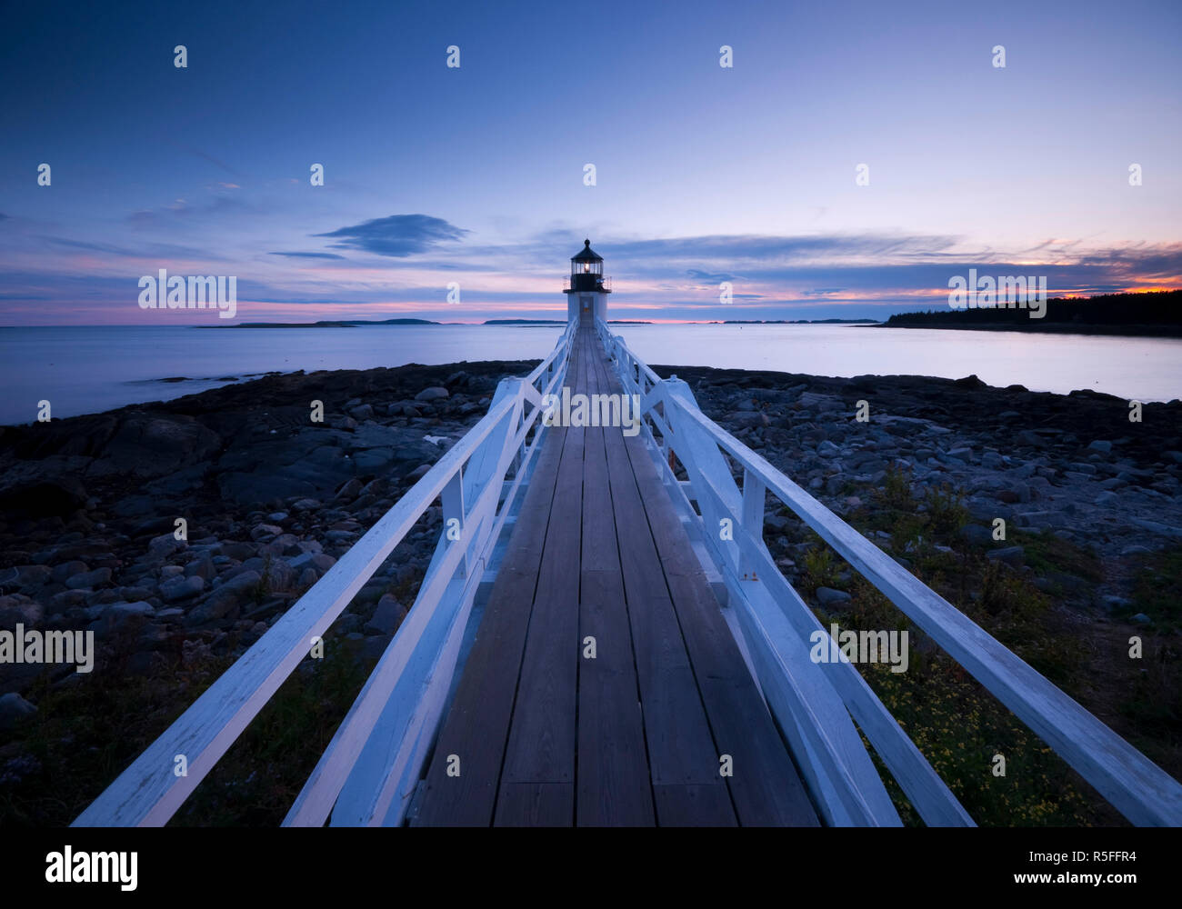 USA, Maine, Port Clyde, Marshall Point Lighthouse Stock Photo - Alamy
