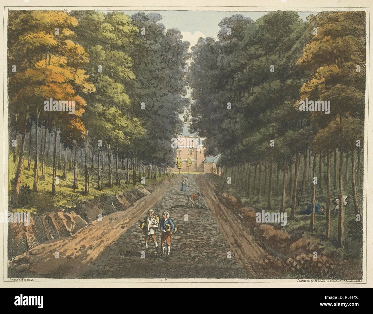 Approach to the village of Waterloo. An Historical Account of the ...