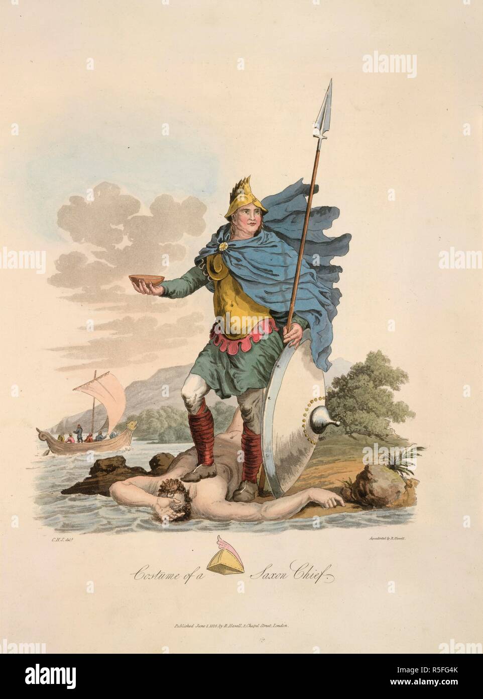 Chief of saxons hi-res stock photography and images - Alamy