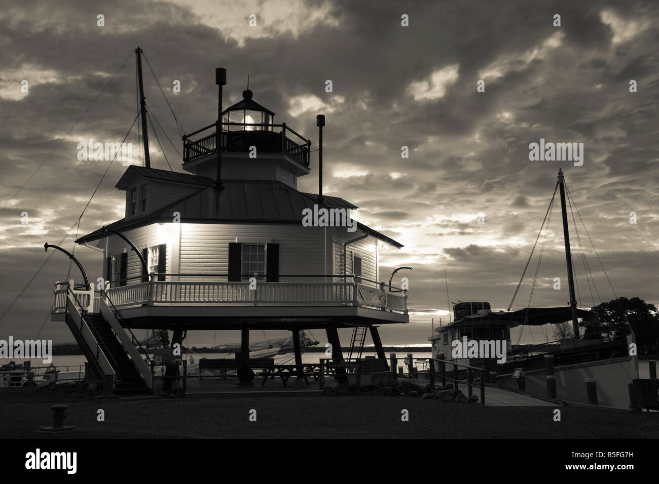 USA, Maryland, Eastern Shore of Chesapeake Bay, St. Michaels ...