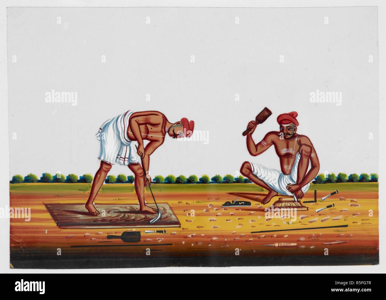 Indian carpenters hi-res stock photography and images - Alamy