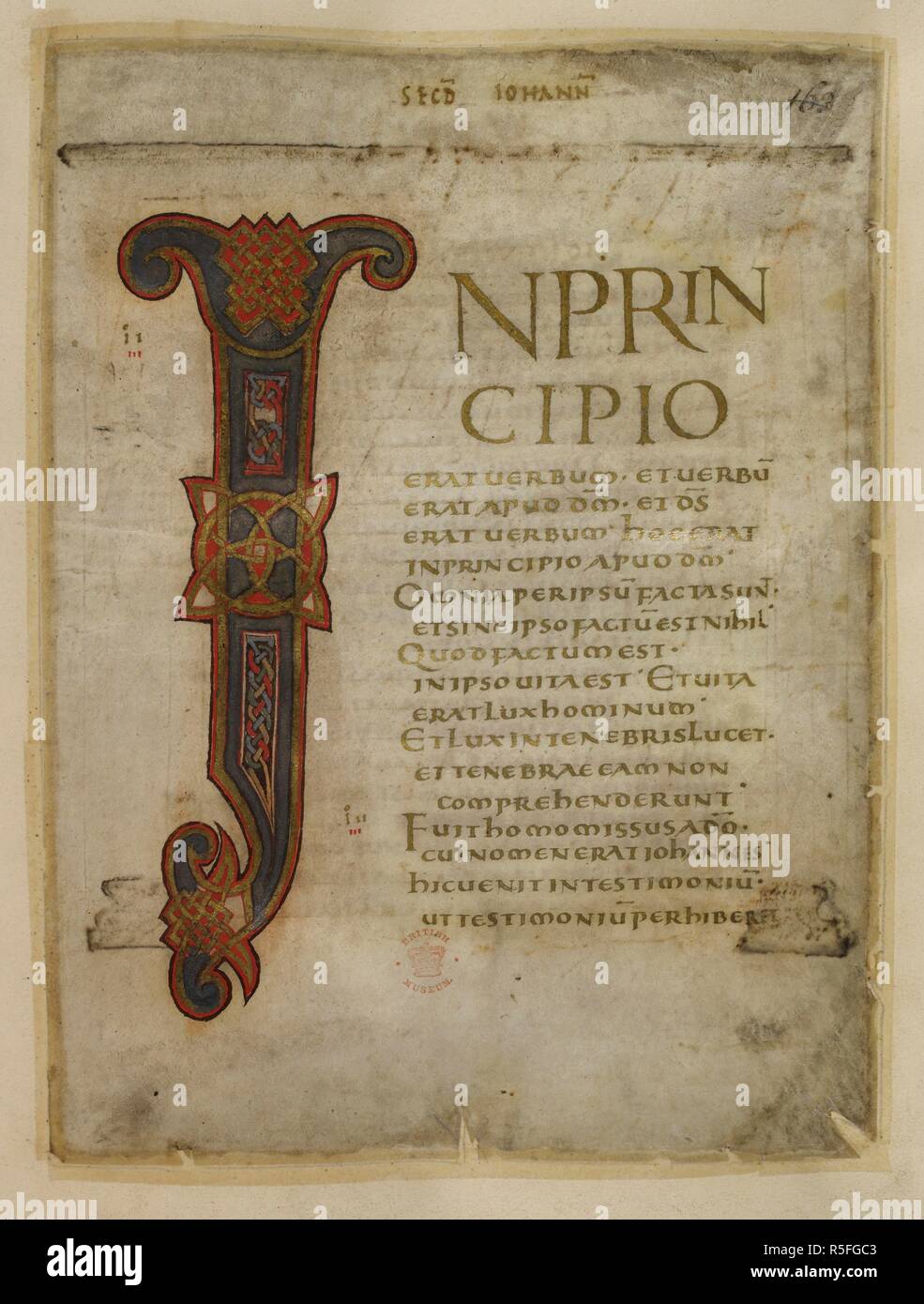Anglo saxon gospel hi-res stock photography and images - Alamy